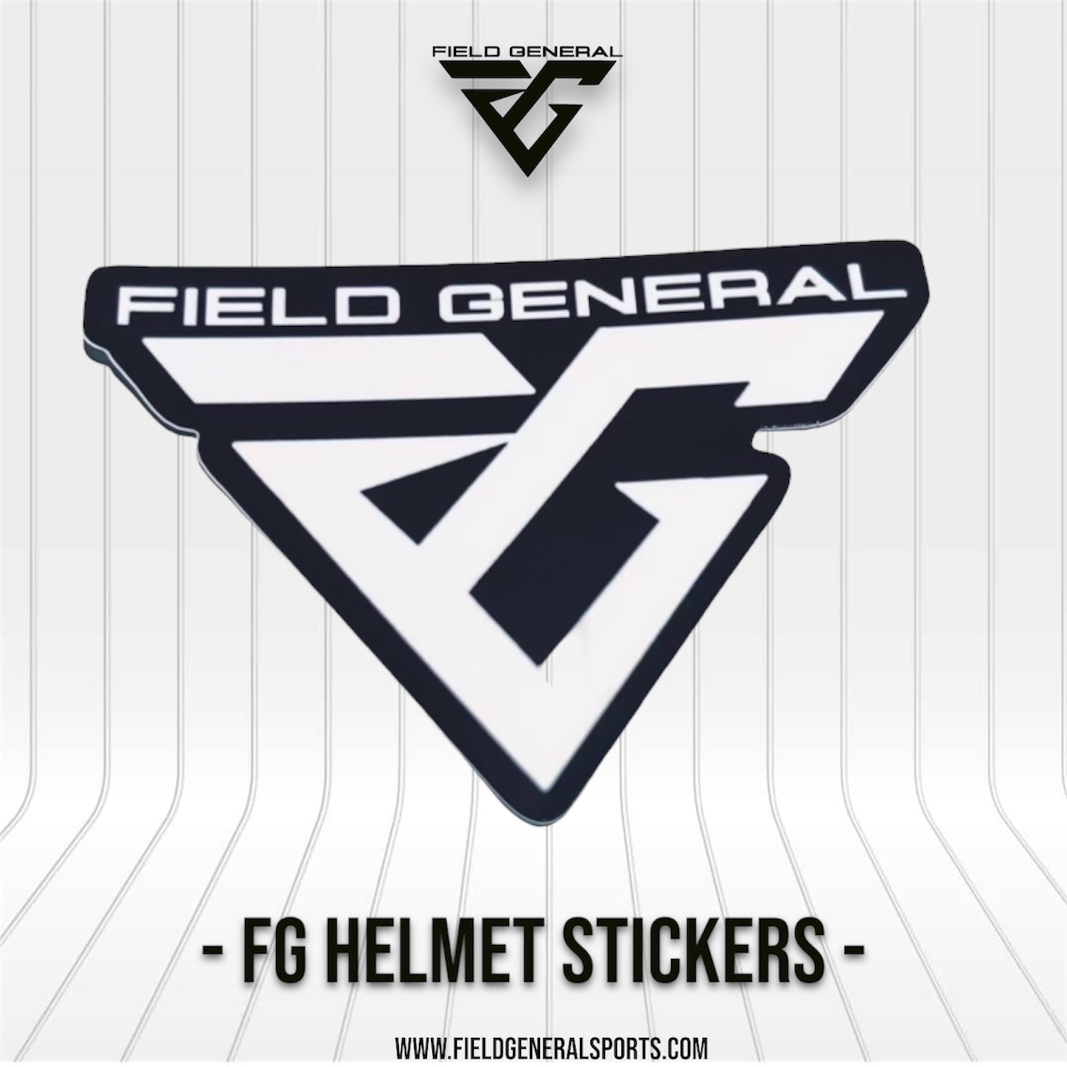 FG Warrior Helmet Stickers – Field General Sports