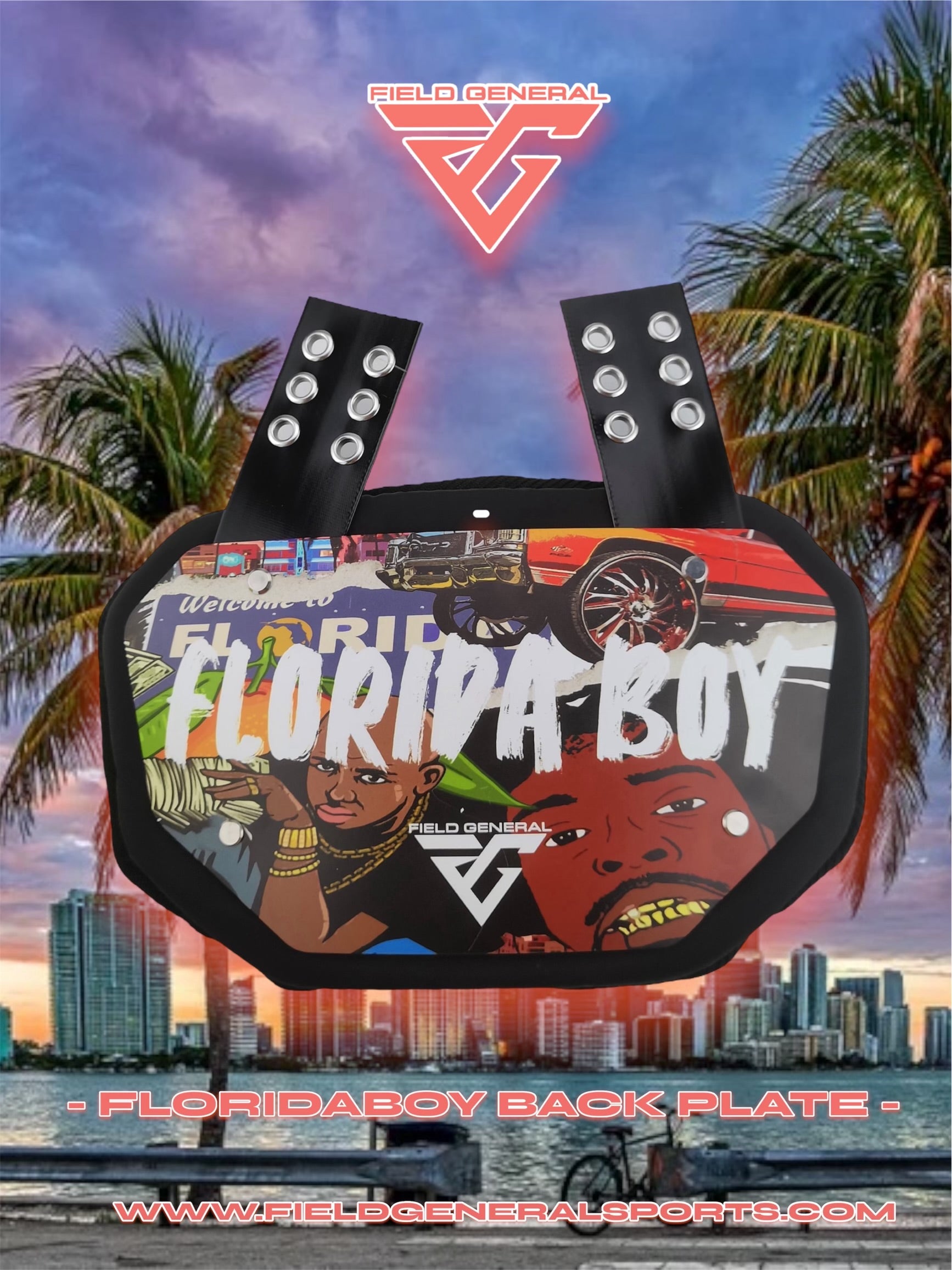 FG “Florida Boy” Back Plate – Field General Sports